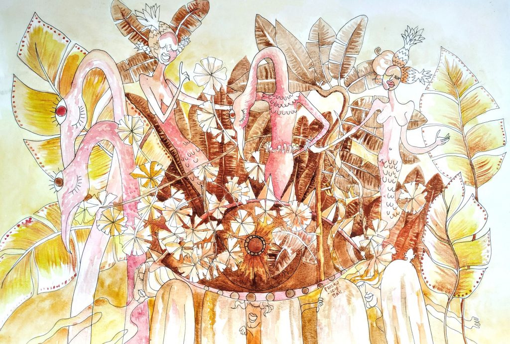 The Healing Process - Painting - Friska Ginting